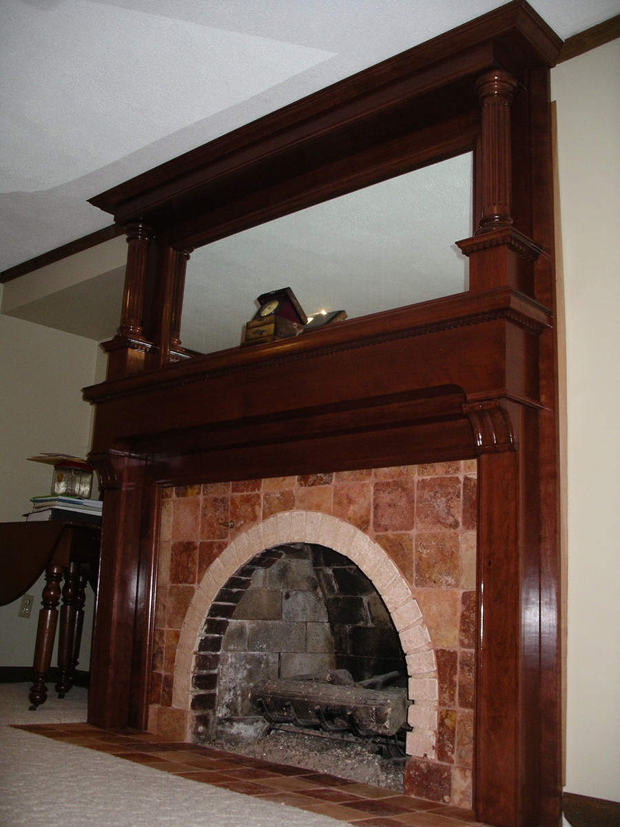 Cherry Fireplace Mantle - FineWoodworking