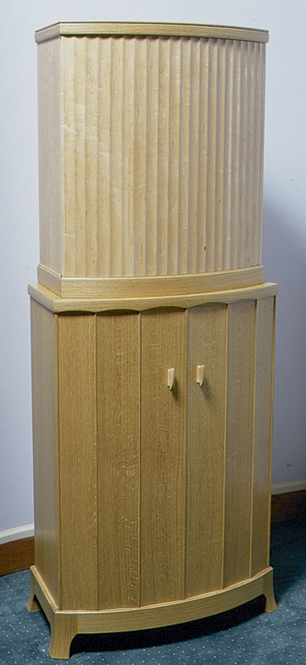 Scalloped Cabinet - FineWoodworking