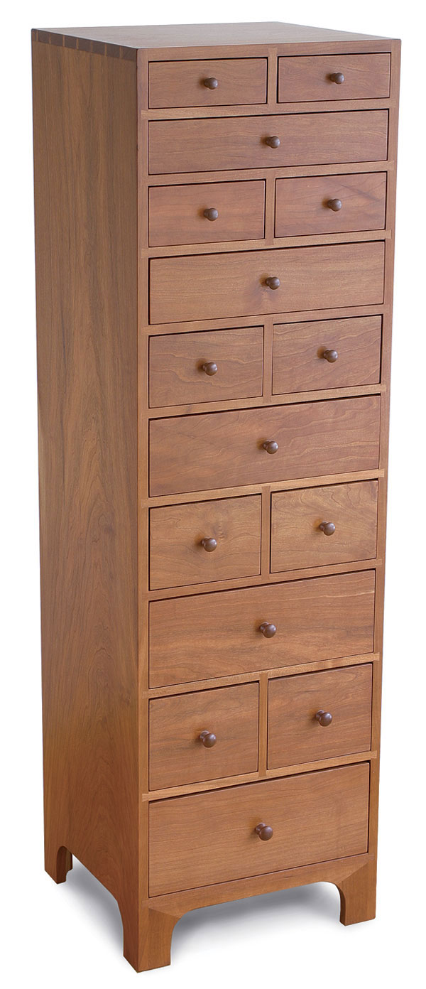 Shaker-Style Tall Chest - FineWoodworking