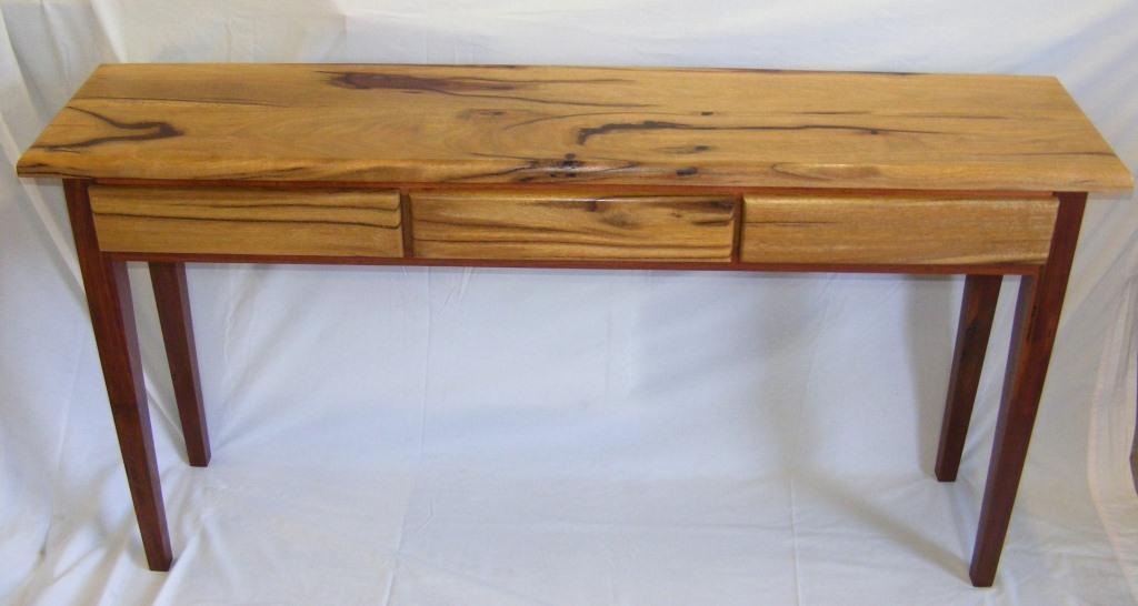 Jarrah / Marri (Redgum) Hall Table - FineWoodworking