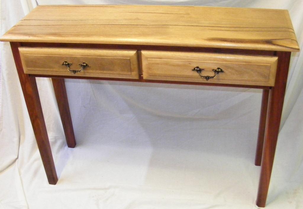 Jarrah / Marri (Redgum) Hall Table - FineWoodworking