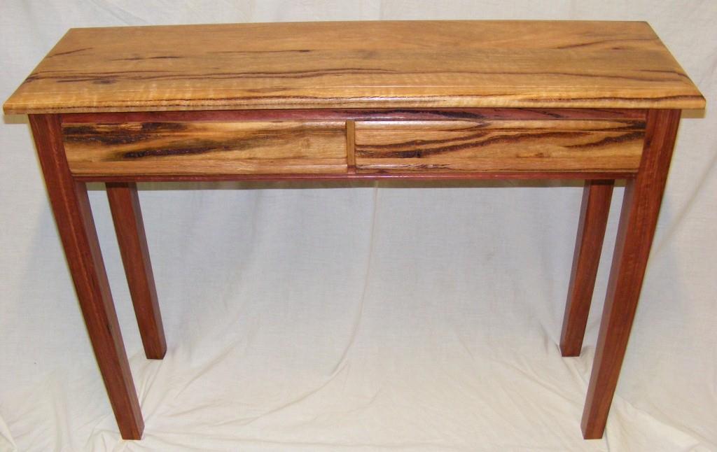 Jarrah / Marri (Redgum) Hall Table - FineWoodworking