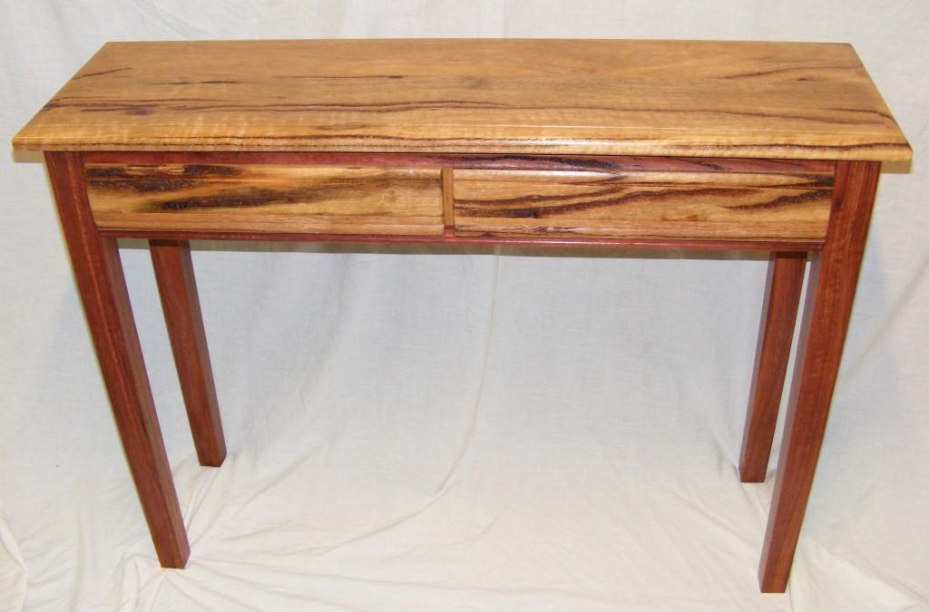 Jarrah / Marri (Redgum) Hall Table - FineWoodworking