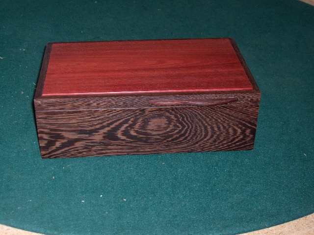 Bloodwood/Wenge box - FineWoodworking