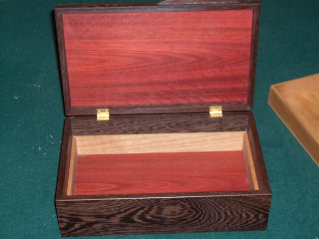 Bloodwood/Wenge box - FineWoodworking