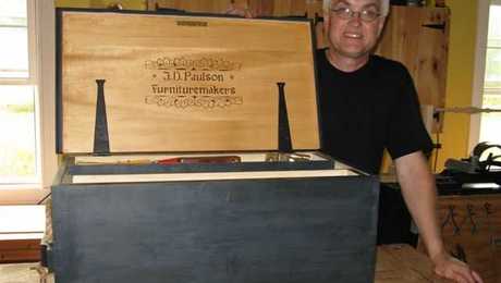 Carved Chairmaker's Tool Chest by Rev. Jim Paulson - FineWoodworking