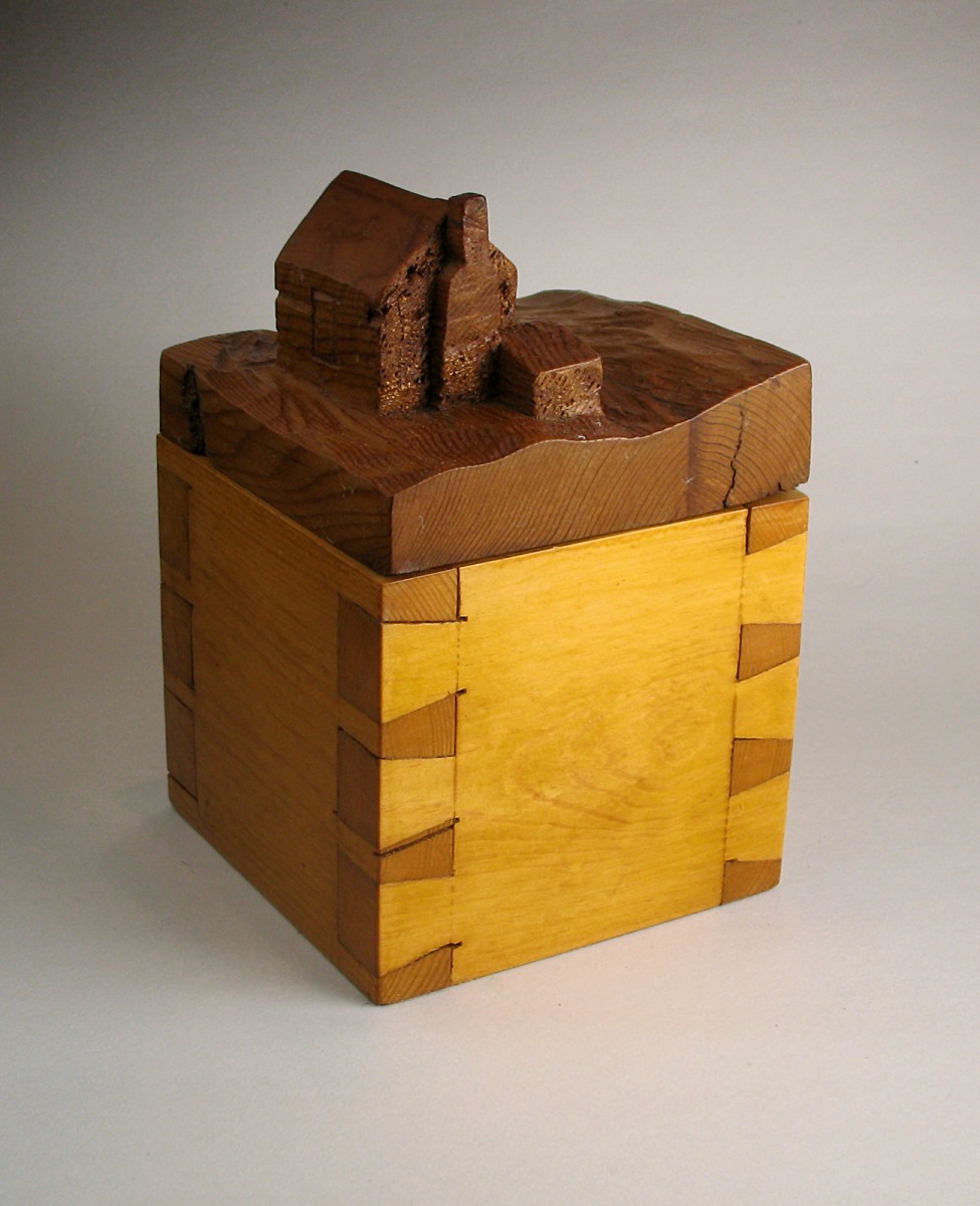 A rustic reliquary for several pebbles from Walden Pond - FineWoodworking
