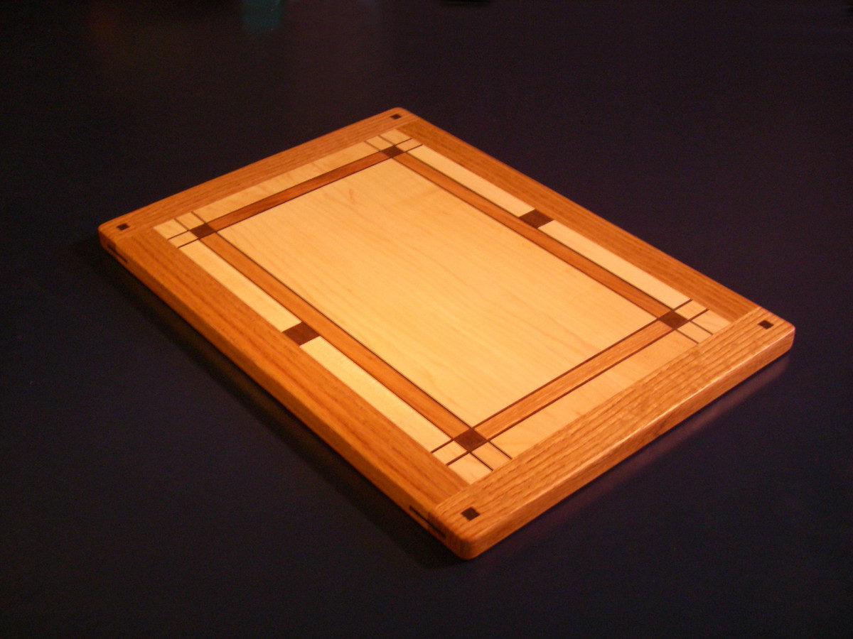 "Stained Glass" Cutting Board - FineWoodworking