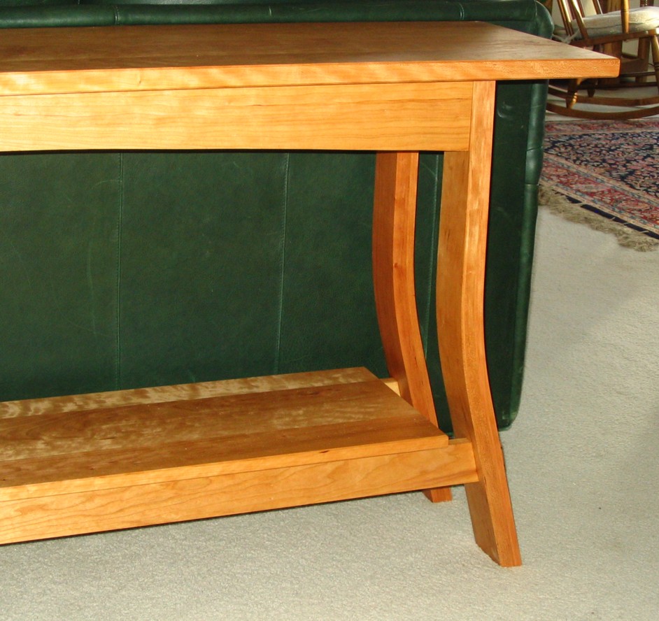 Contemporary hall table - FineWoodworking