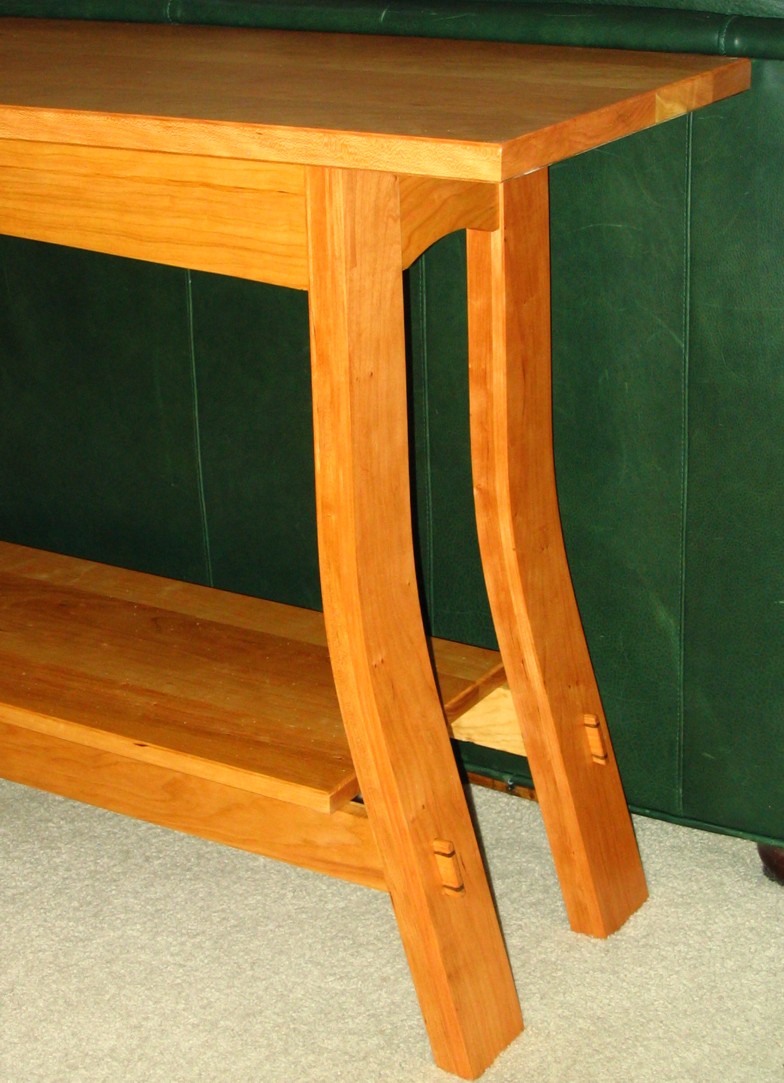 Contemporary hall table - FineWoodworking