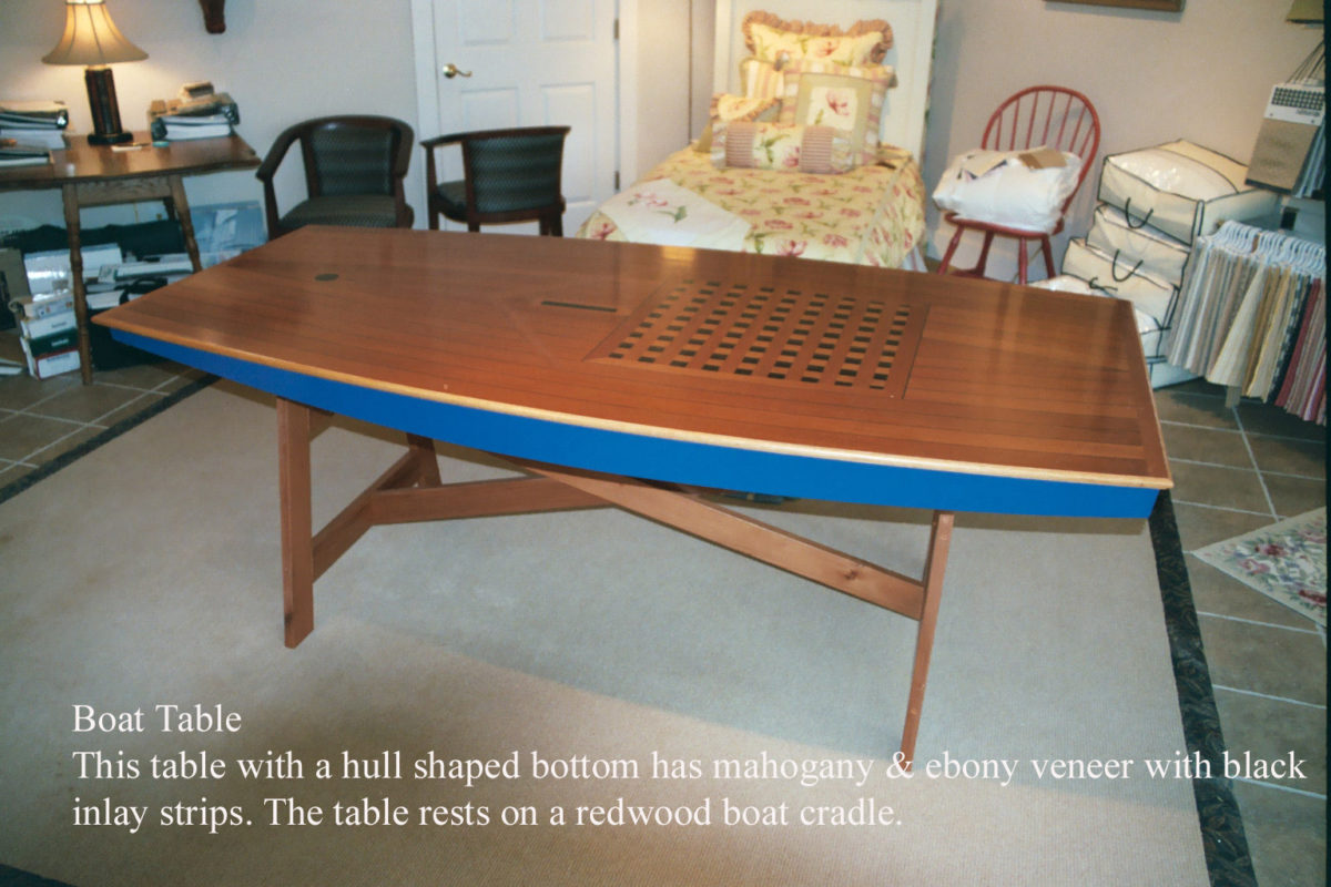Boat Table - FineWoodworking