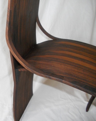 Contemporary Walnut Chair - FineWoodworking