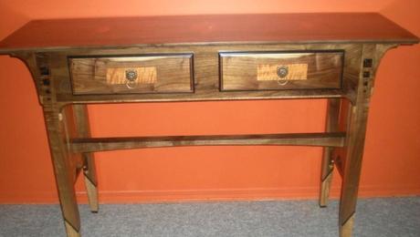 Hall Table "Dark Transition" - FineWoodworking