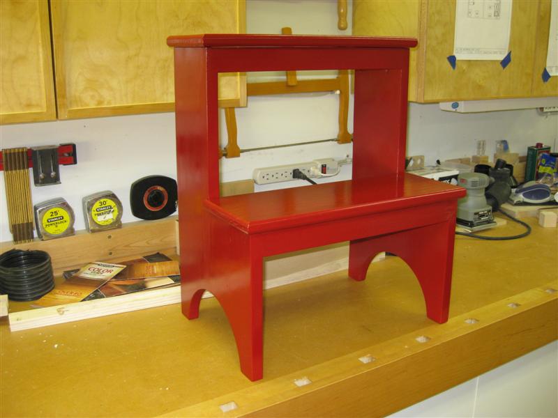 Shaker Step Stool Finewoodworking