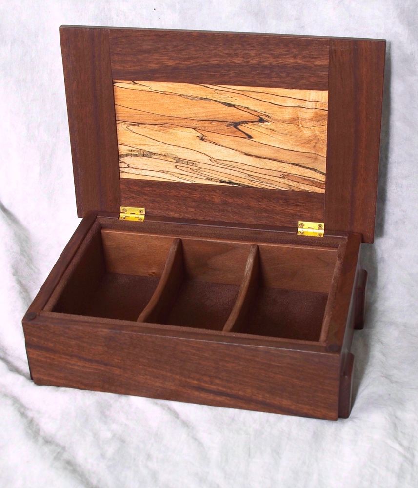 Walnut & Spalted Maple Box - FineWoodworking
