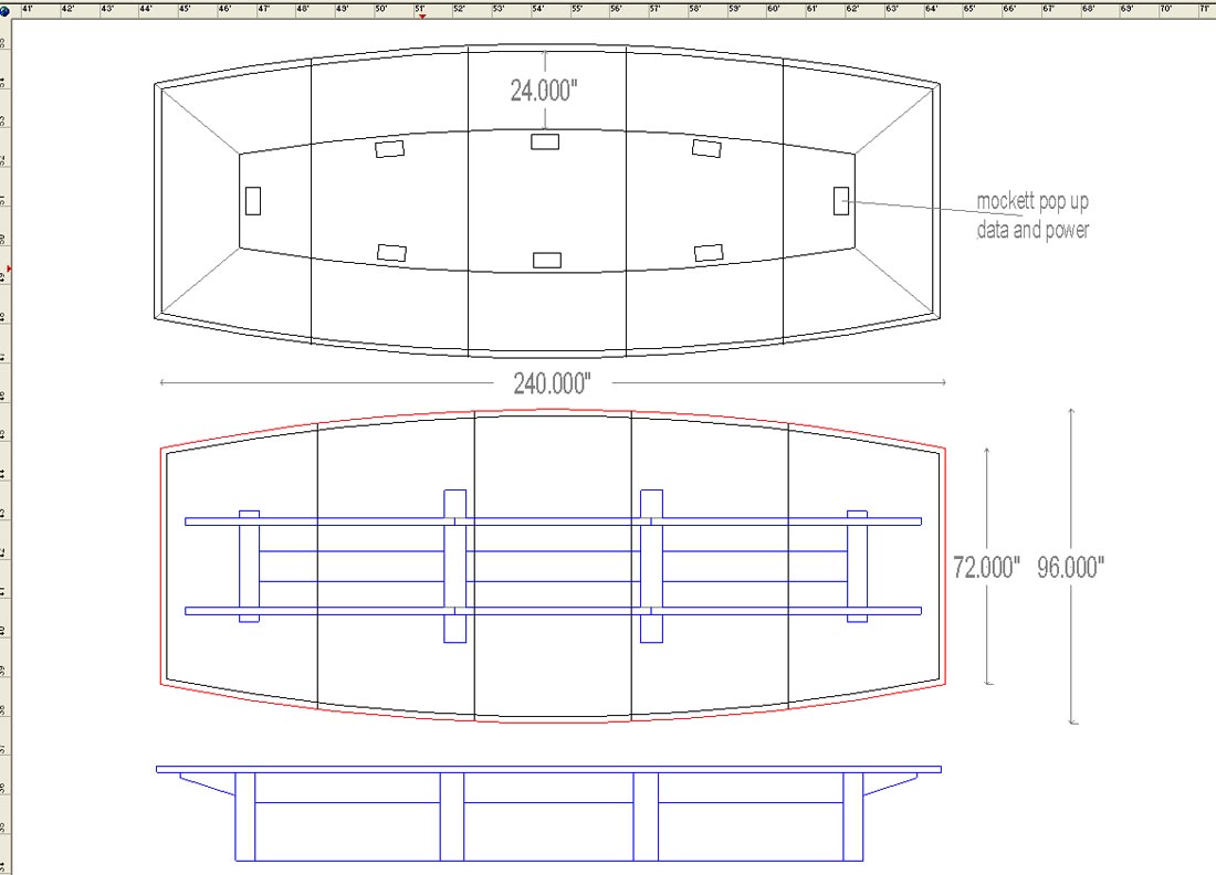 The Really Big Tables ... 26' x 9' and 20' x 8' - FineWoodworking