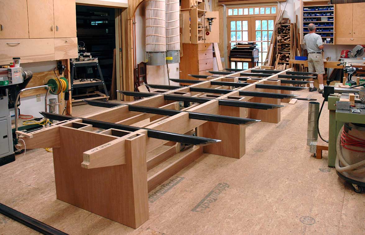 The Really Big Tables ... 26' x 9' and 20' x 8' - FineWoodworking