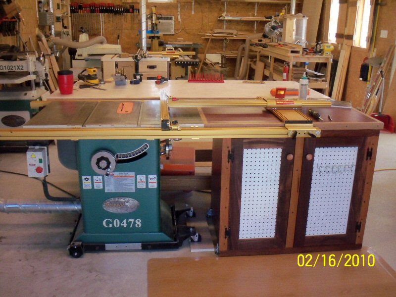 Table Saw Extension Cabinet - FineWoodworking