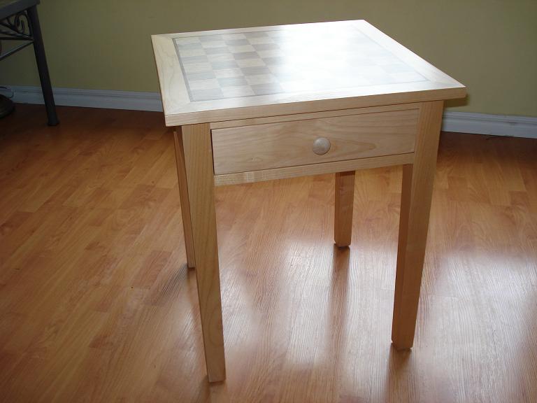 Shaker Games Table - FineWoodworking