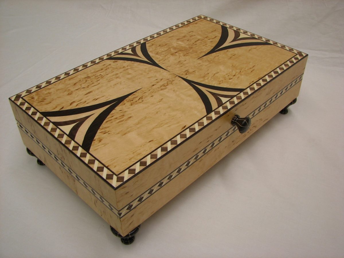 Geo-Ribbon Jewelry Box - FineWoodworking