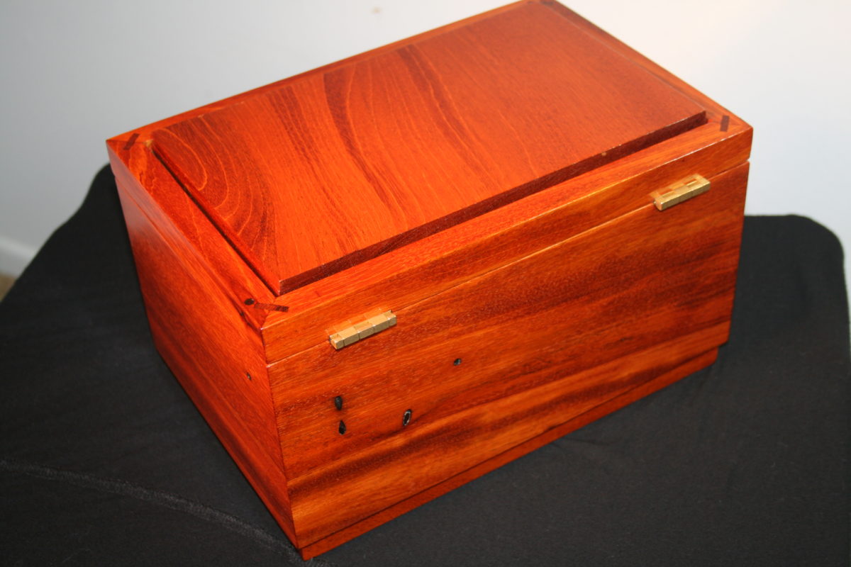 Jewelry box, Mahogany and Ebony - FineWoodworking
