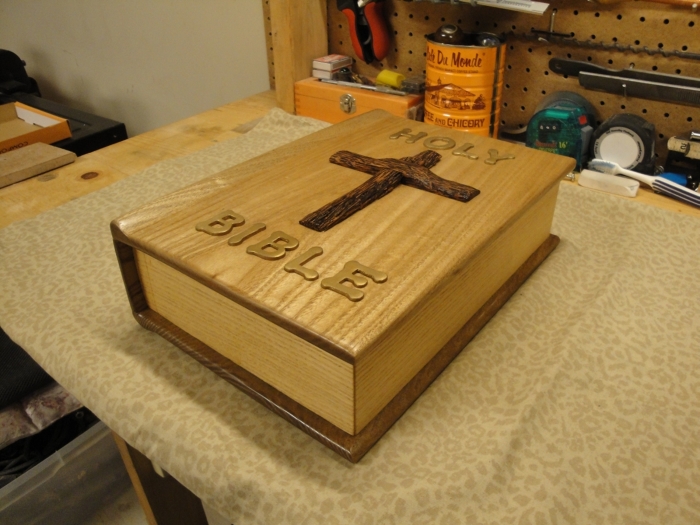 Holy Bible Jewelry Box - FineWoodworking