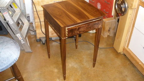 small federal table - FineWoodworking
