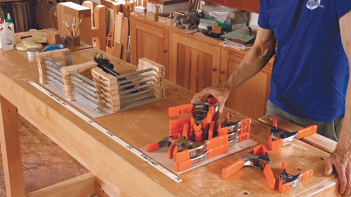 Under-Bench Tool Cabinet - FineWoodworking