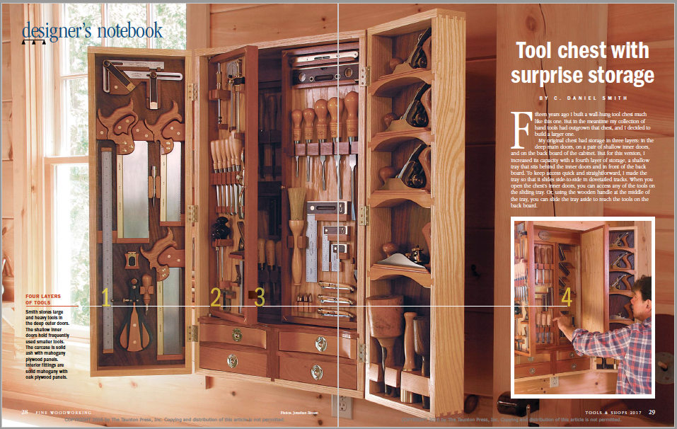 There's a Woodworking Storage Surprise in This Tool Chest