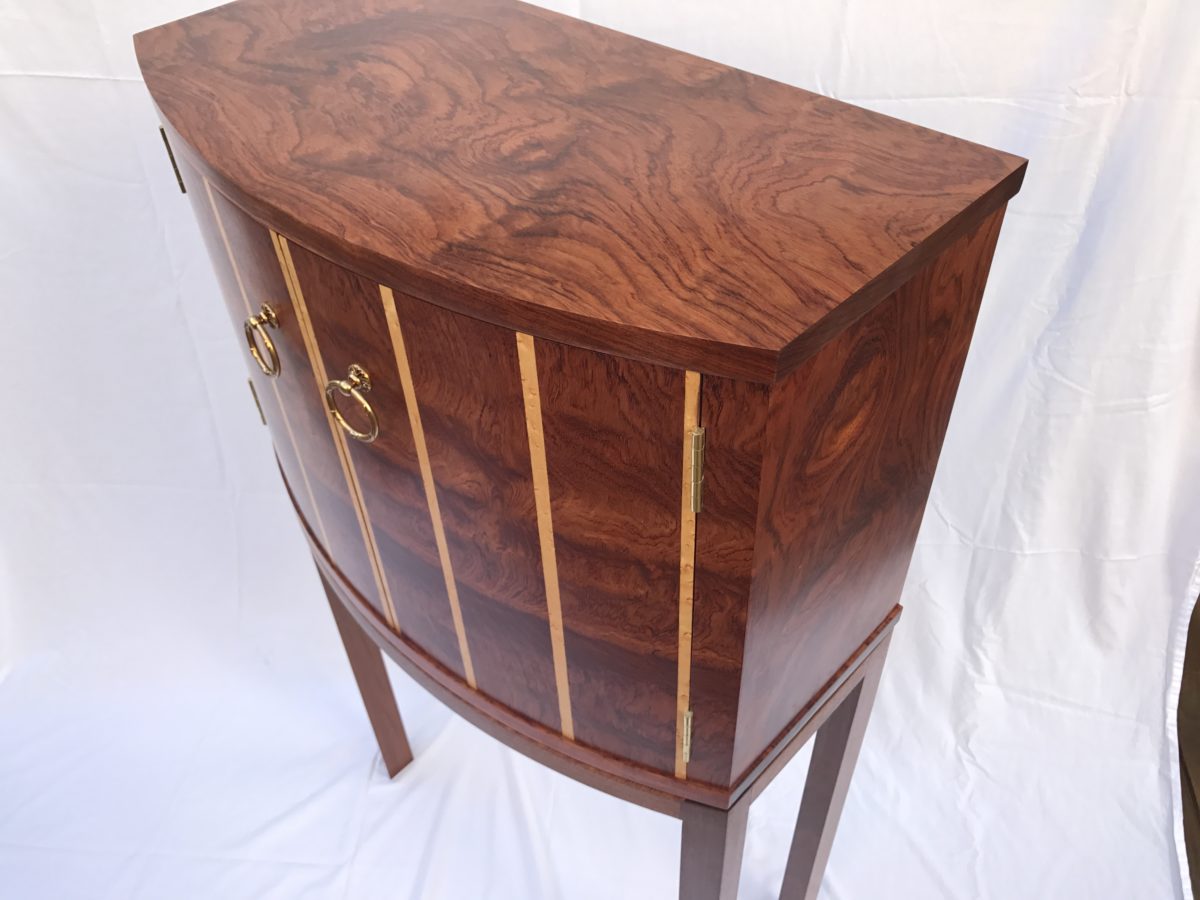 Bubinga side cabinet - FineWoodworking