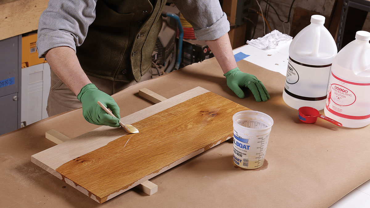 Try a Bleached Finish - FineWoodworking