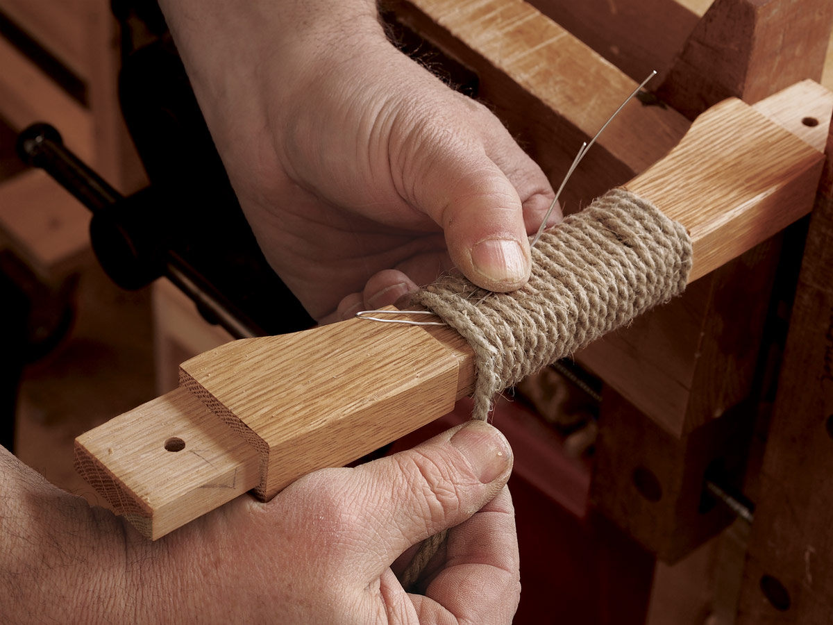 How to Wrap a Handle with Cord - FineWoodworking