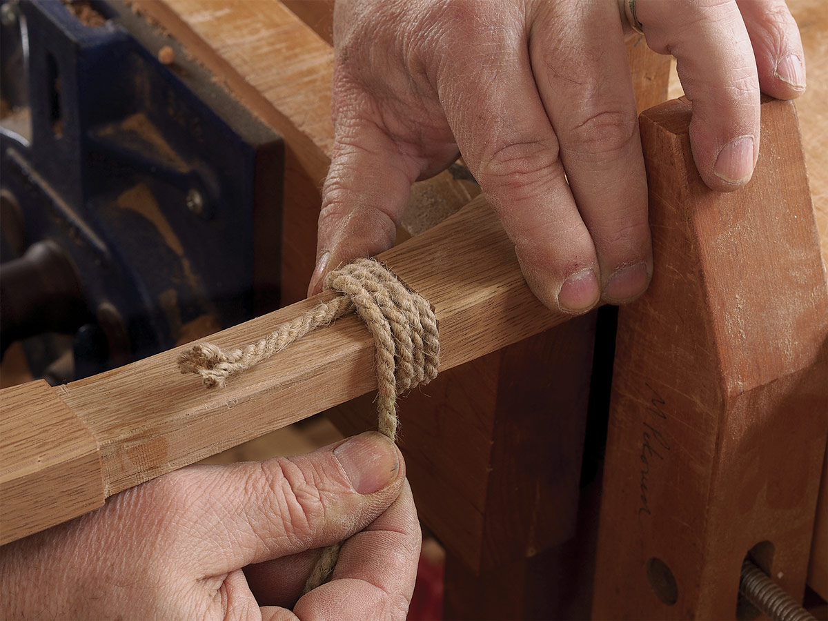 How to Wrap a Handle with Cord - FineWoodworking
