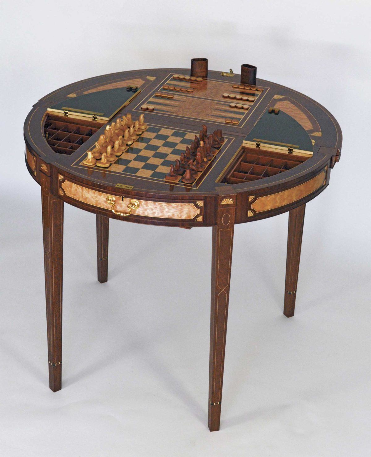 Sapele Game Table - FineWoodworking