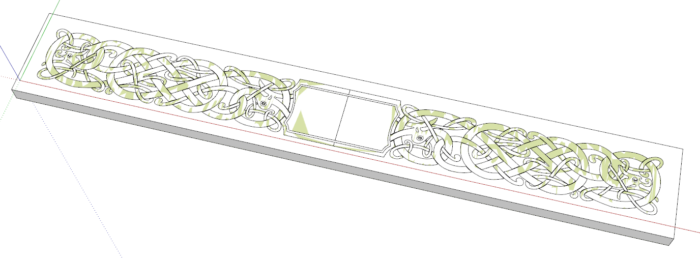 Create a Carving Pattern in SketchUp - FineWoodworking