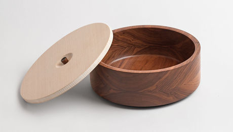 Student Work in the Spotlight: Walnut and Ash Circular Container ...