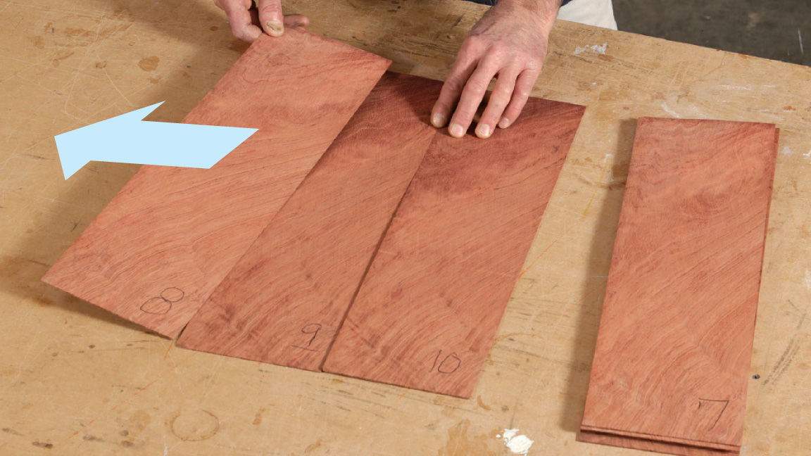 Four Techniques To Create Patterns With Veneer - FineWoodworking