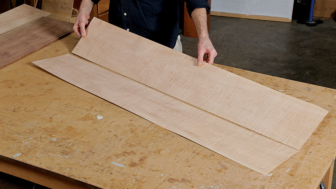 Four Techniques To Create Patterns With Veneer - FineWoodworking