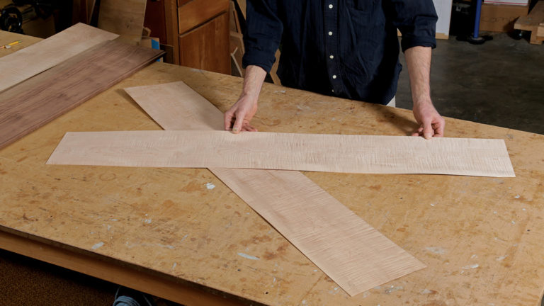 Four Techniques To Create Patterns With Veneer - FineWoodworking