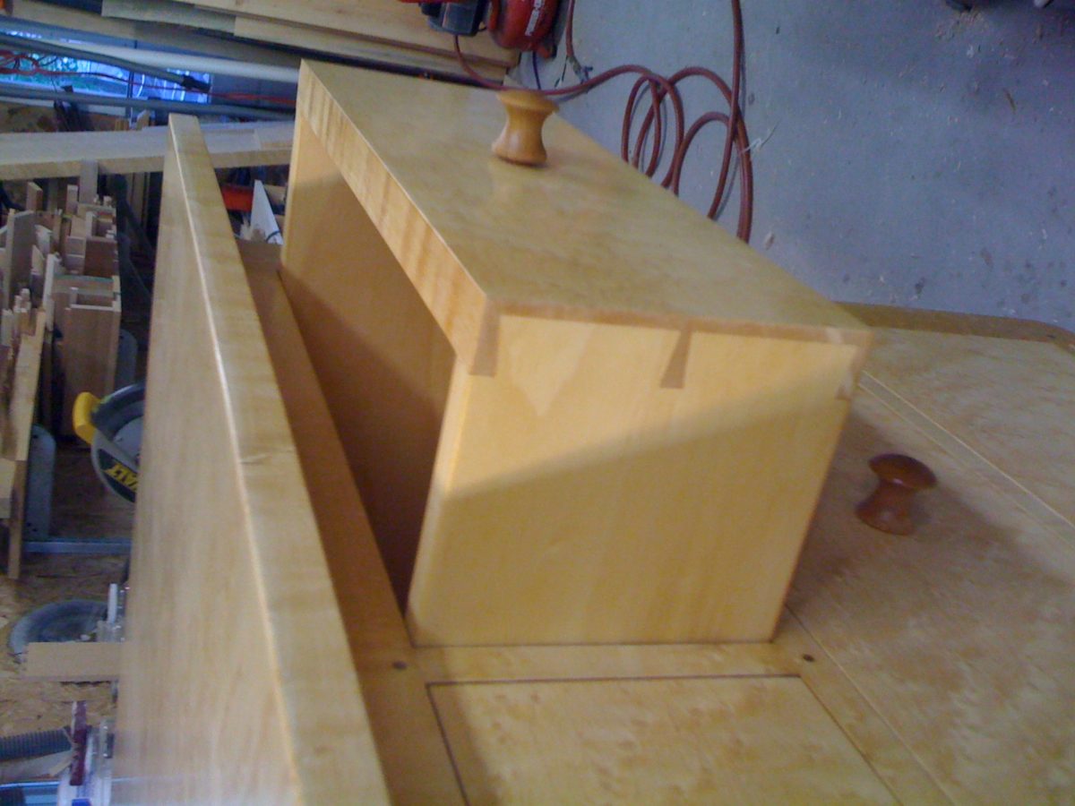 Birdseye Maple Sideboard - FineWoodworking