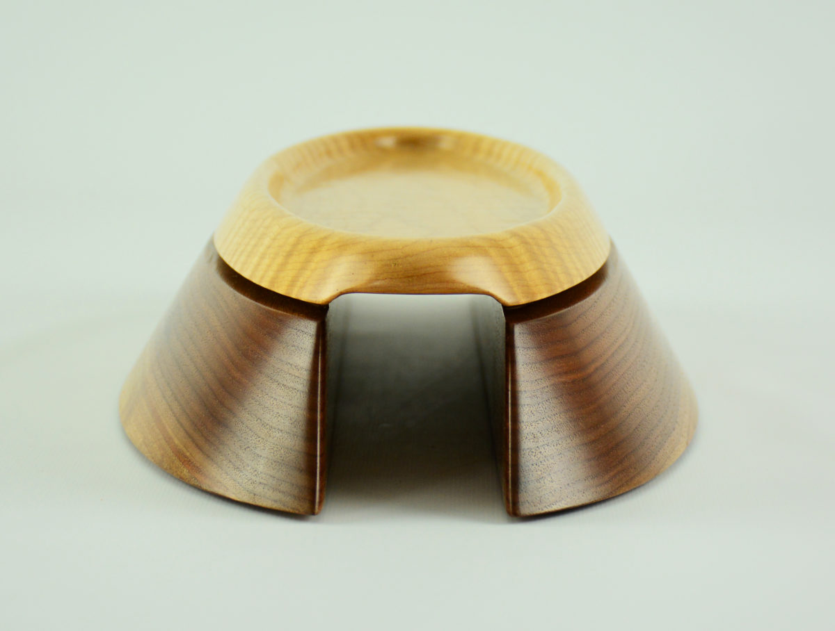 Black Walnut and Curly Maple Serving Dish - FineWoodworking