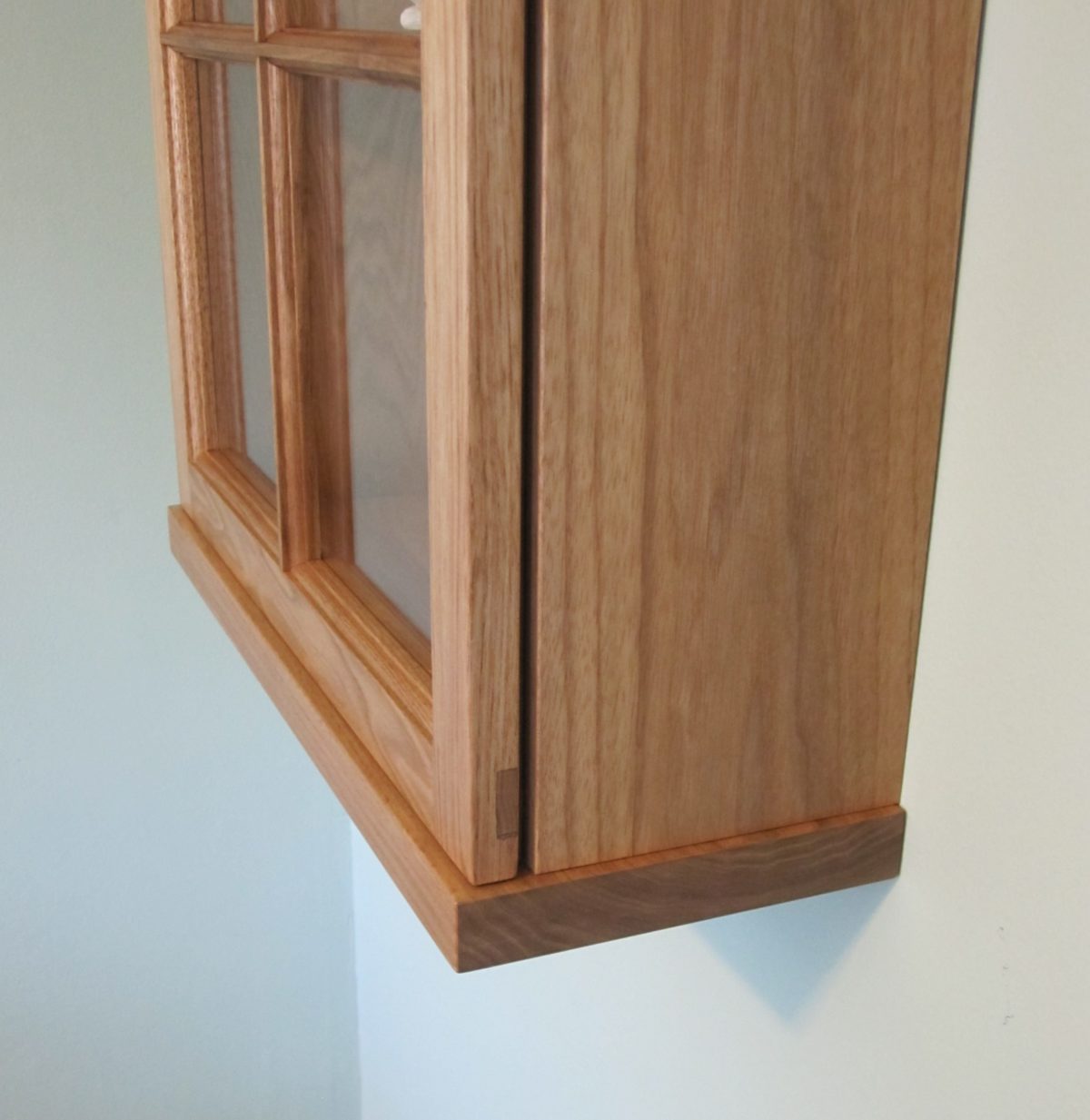 Butternut Wall Cabinet - FineWoodworking