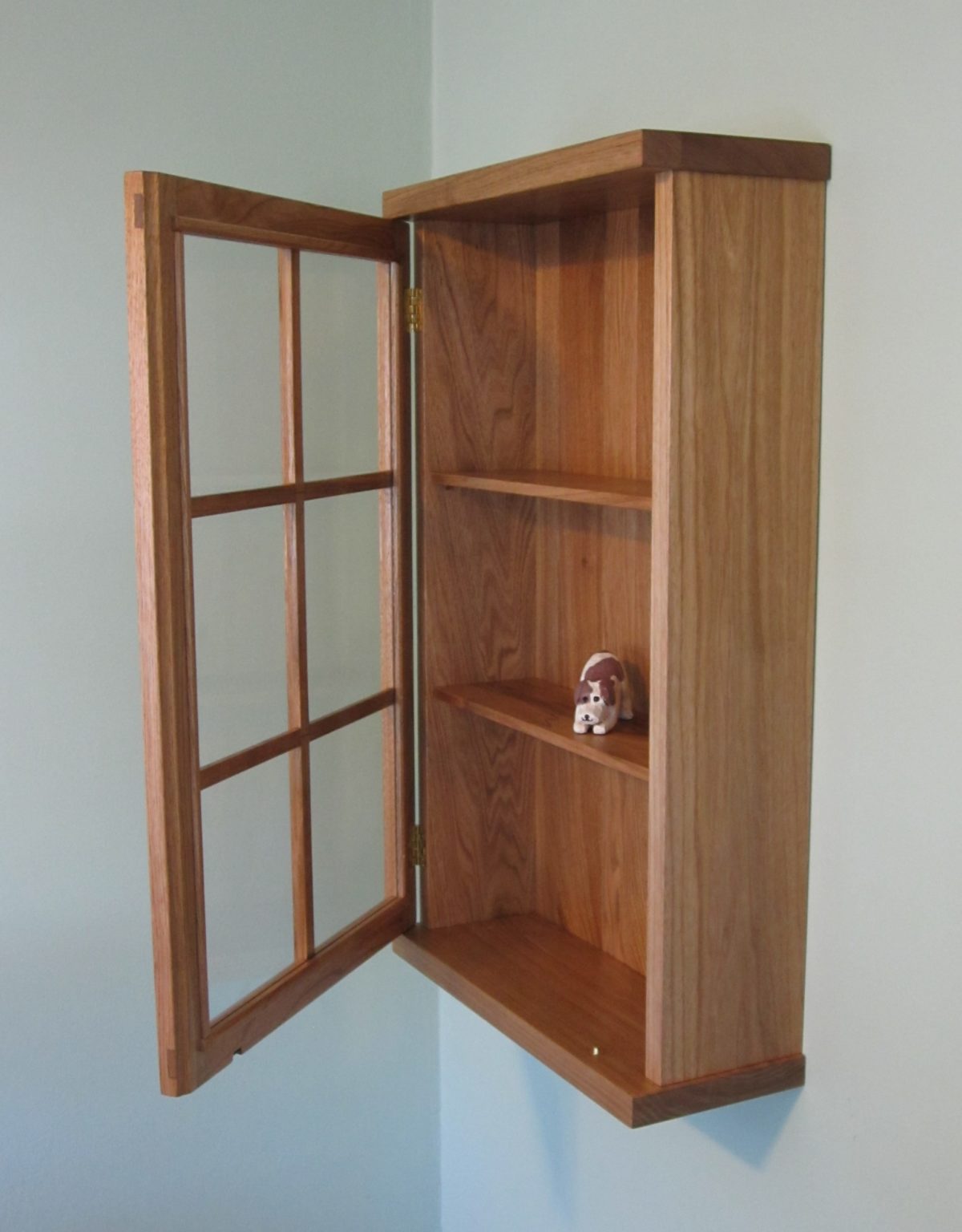 Butternut Wall Cabinet - FineWoodworking