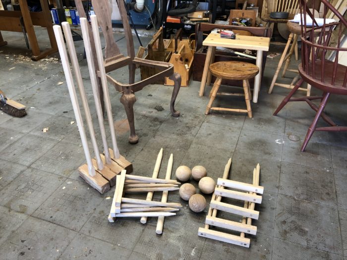 Modeling a Croquet Set with Section Cuts - FineWoodworking