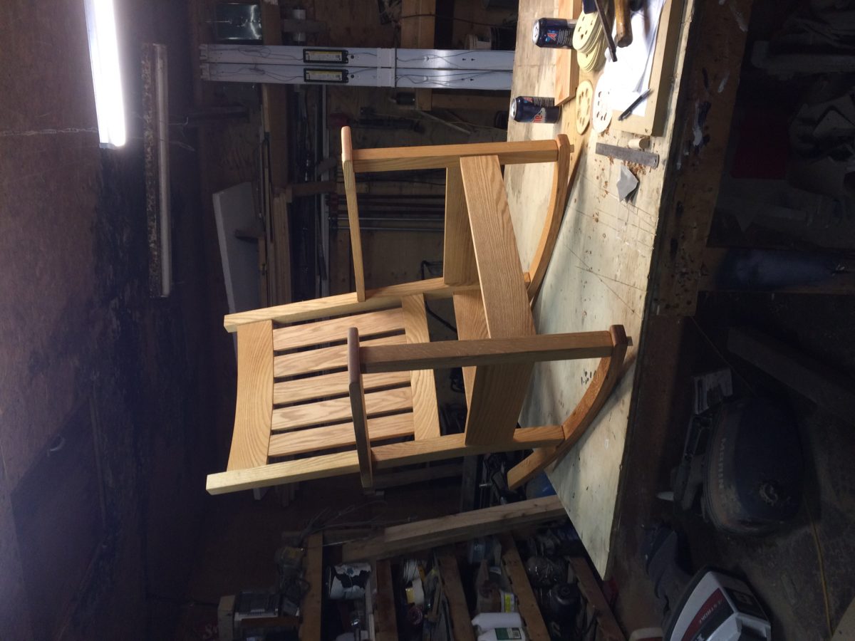 Craftsman style rocker - FineWoodworking