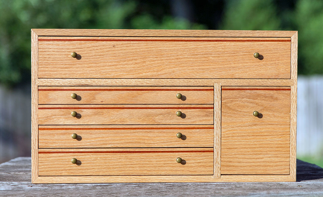 Leather Work Tool Chest - FineWoodworking