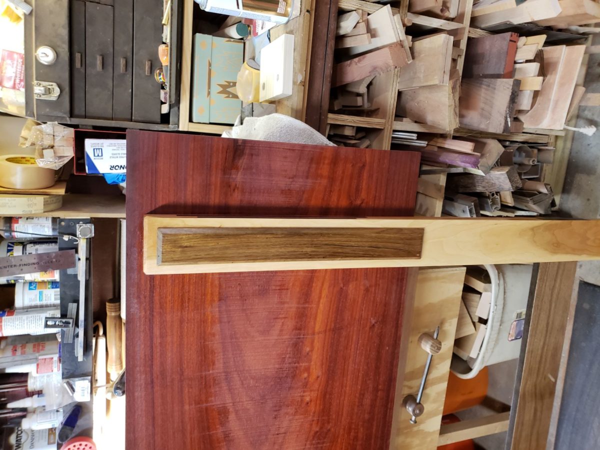 Paduk Headboard - FineWoodworking