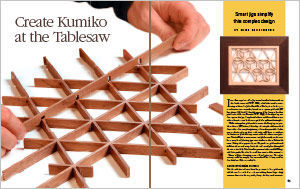 How to Create Kumiko at the Table Saw - FineWoodworking