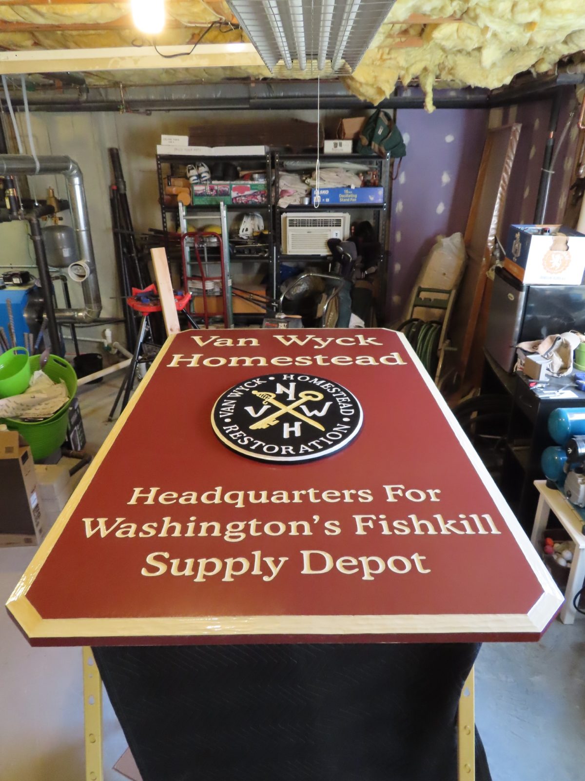 Hand Carved Historical Sign - FineWoodworking