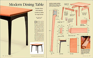 Modern Dining Table - FineWoodworking